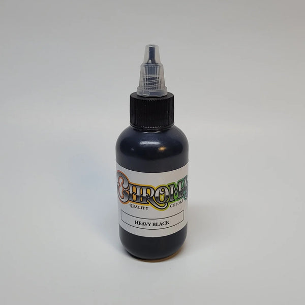 Chroma Ink - Heavy Black – IRON TEMPER SUPPLIES