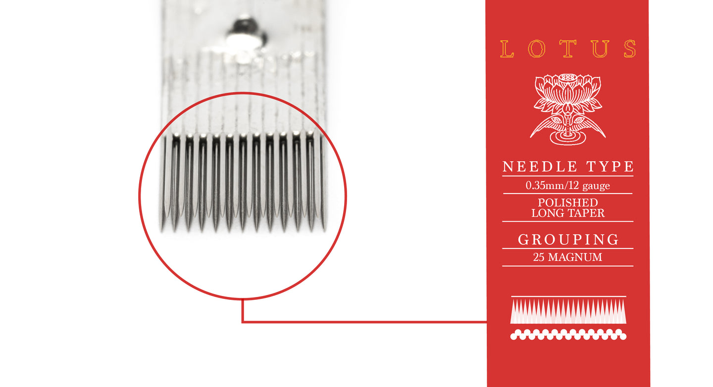 Lotus Bar Needles - Magnum (Polished - Long Taper) – IRON TEMPER SUPPLIES