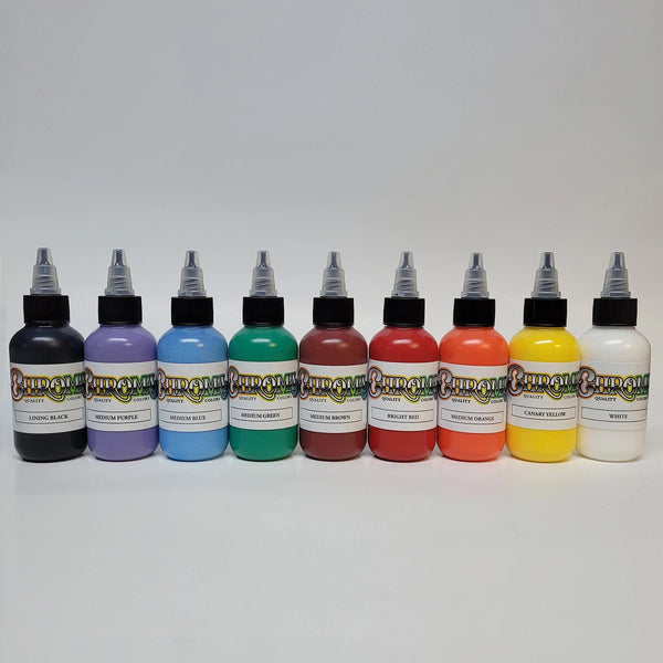Chroma Ink - 9 Bottle Primary Colour Set – IRON TEMPER SUPPLIES